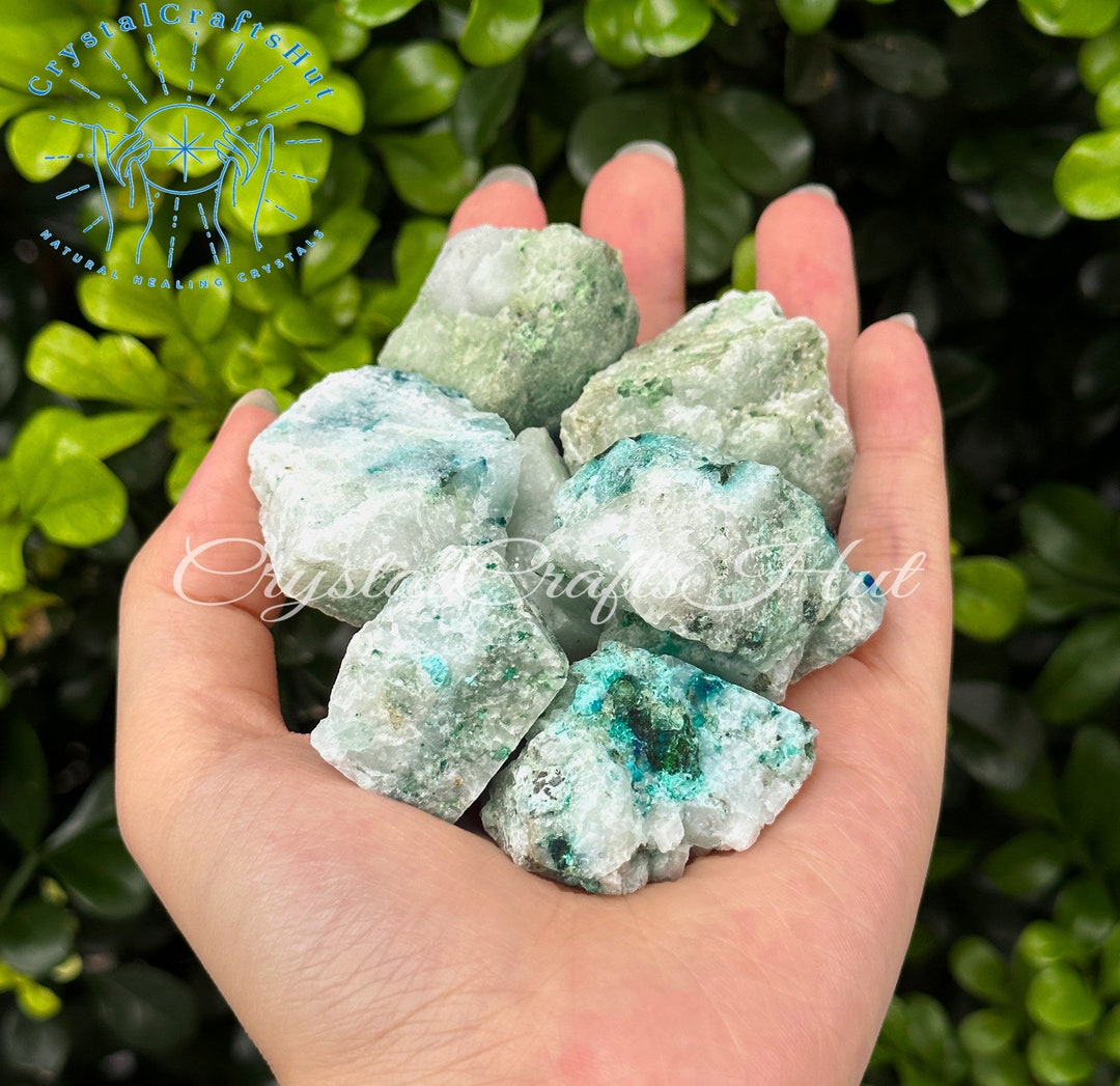 Raw Chrysocolla Stone, Rough Chrysocolla Gemstone Stone, Natural AAA+ ...