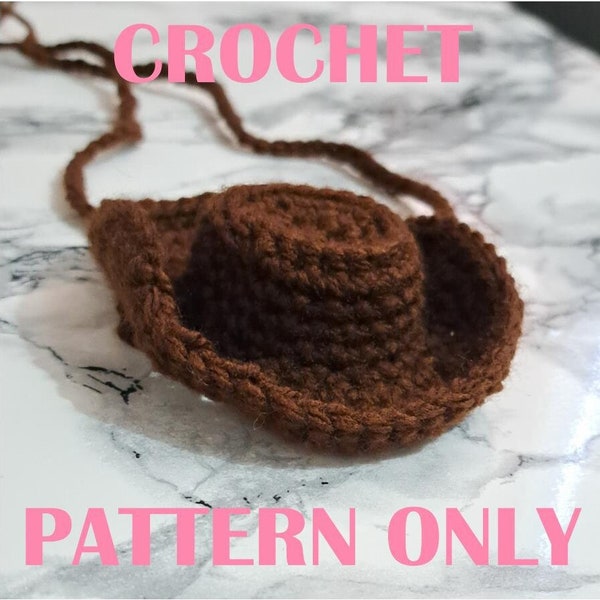 Crochet Cowboy Hat - Etsy