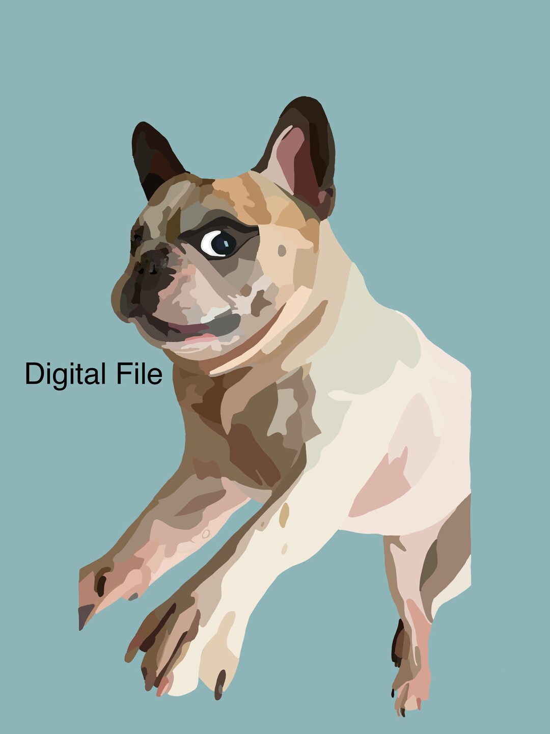 Custom Animal Drawing Pet Portrait Pet Gift Personalized - Etsy