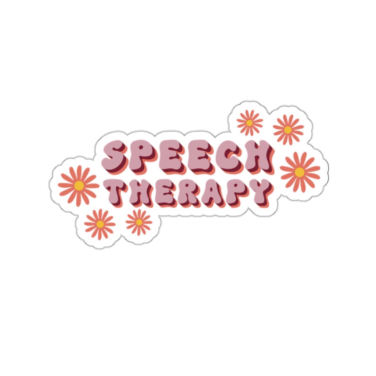 Speech Therapy Sticker, Speech Therapist Gift, SLP Gift, Speech and ...