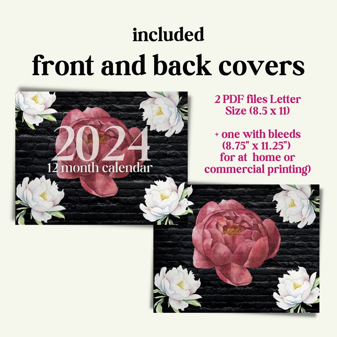 Editable 2023 2024 2025 Monthly Calendar, Back to School, Teacher ...