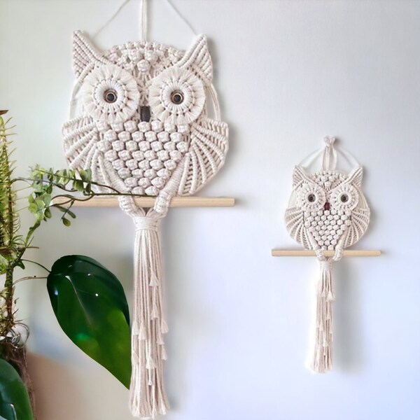 Macrame Owl - Etsy