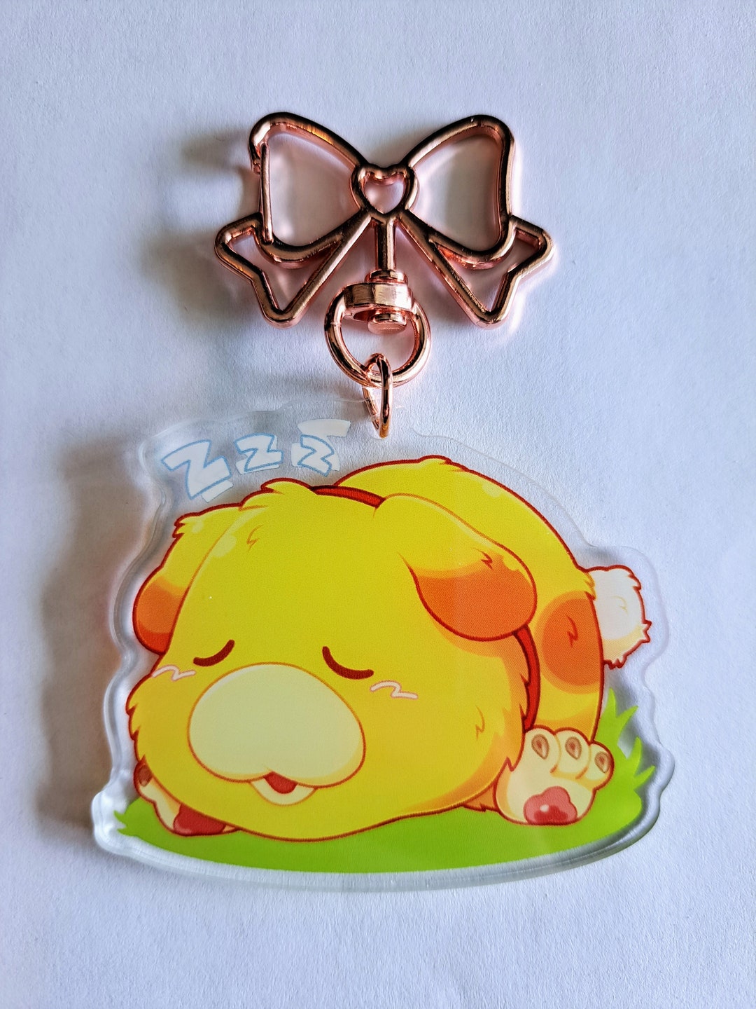 Oatchi Pikmin Inspired Acrylic Keychain - Etsy