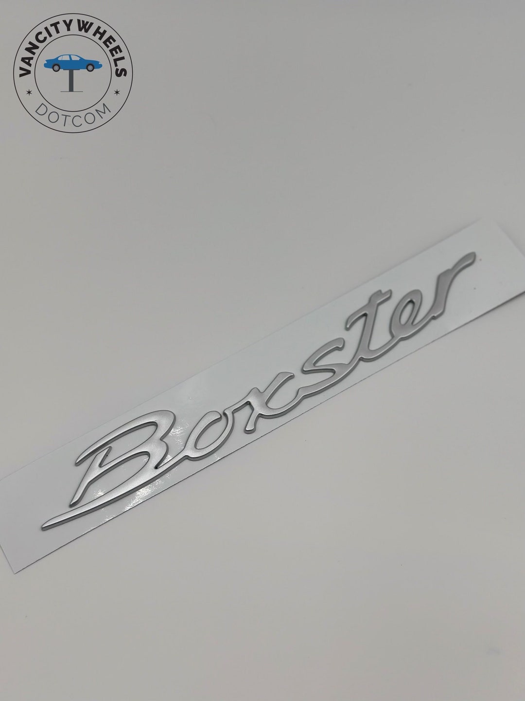 Porsche boxster Badge Emblem in Silver Color Rear - Etsy