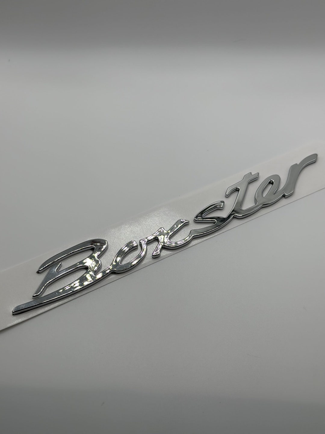 Porsche boxster Badge Emblem in Gloss Chrome - Etsy