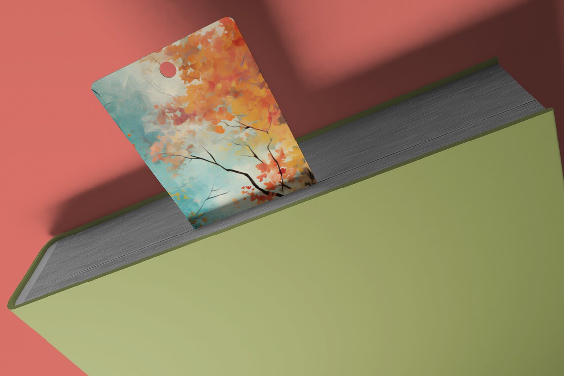 Autumn Printable Bookmarks for Fall - Etsy