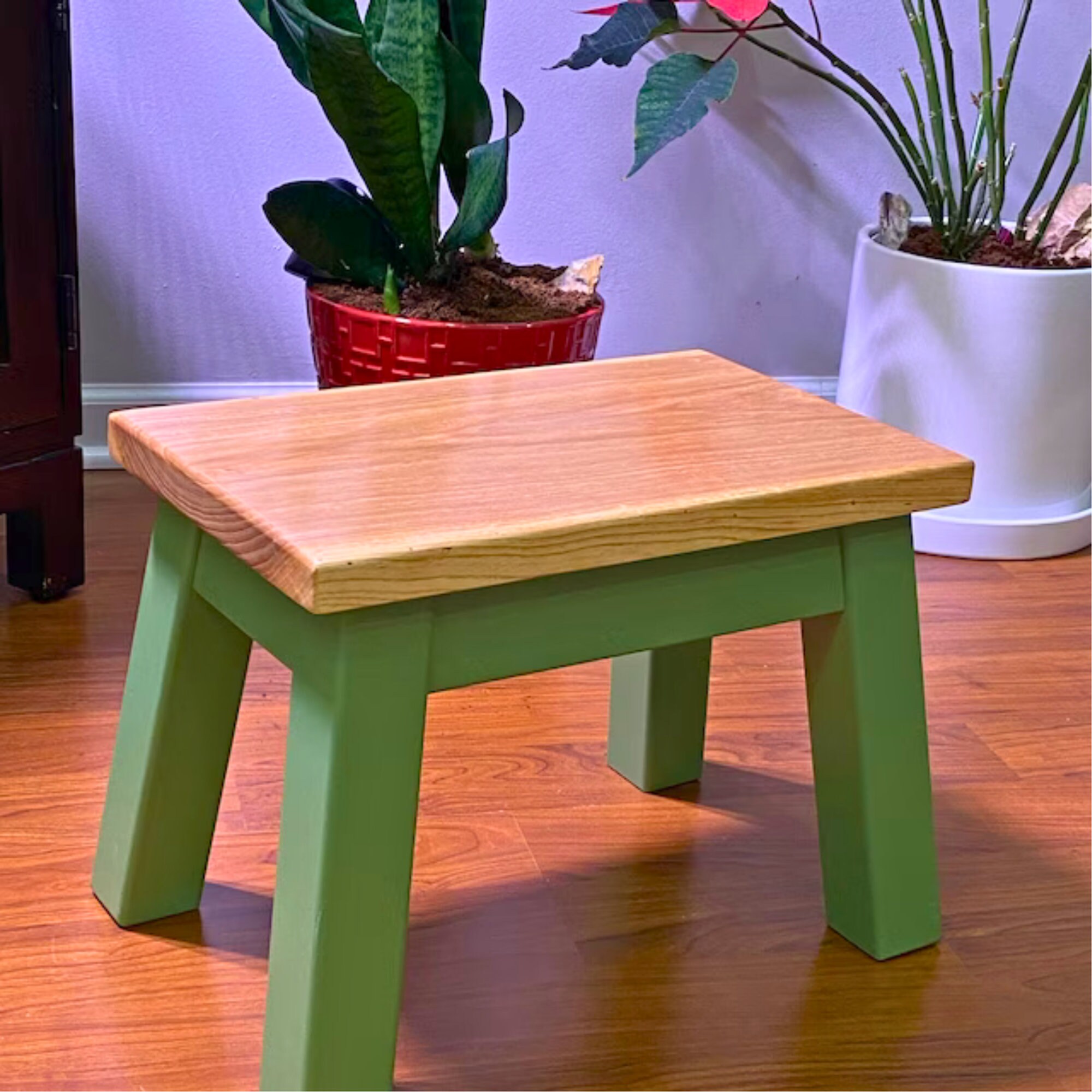 Step Stool Riser Modern Contemporary Wood Top Stool Very - Etsy