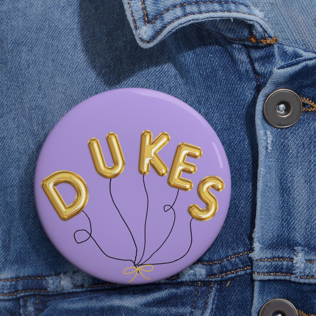 Balloon Letter Dukes Pin I 3 Inch Pin I College Football I - Etsy