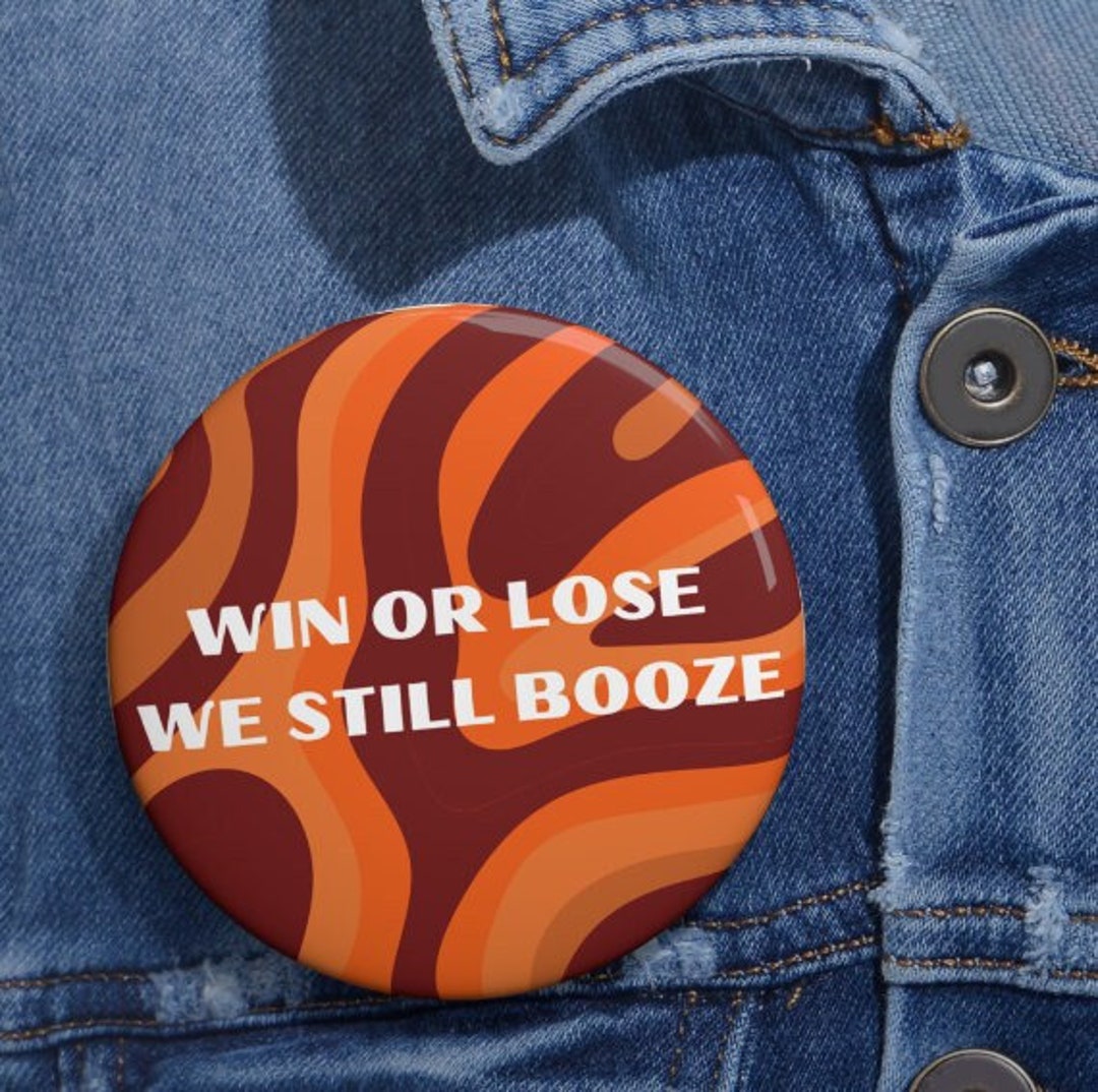 Virginia Tech Game Day Pin I Buttons I Game Day Buttons I 3 Inch Button ...