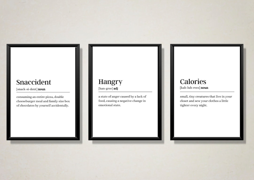 Pantry Frames Food Puns for Pantry Funny Pantry Prints A4 Print Digital ...