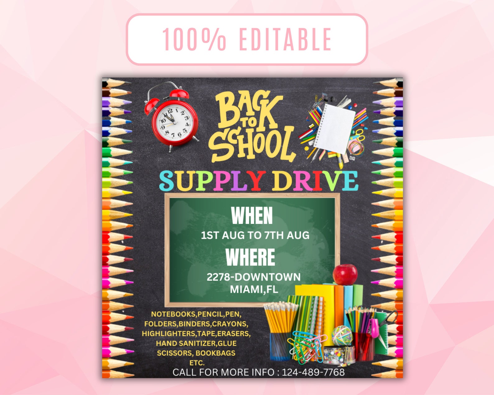 Back to School Flyer, Back to School Special Flyer, Back to School ...