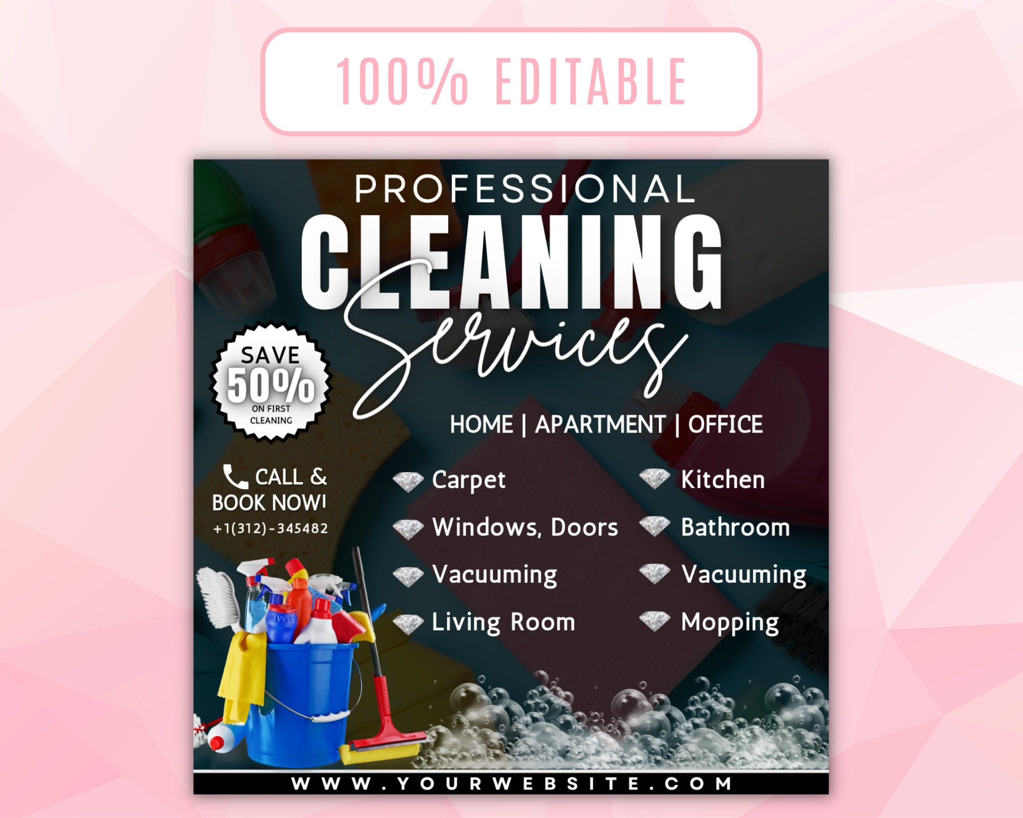 Cleaning Flyer, Cleaning Service Flyer, Cleaning Flyer Advertisement ...