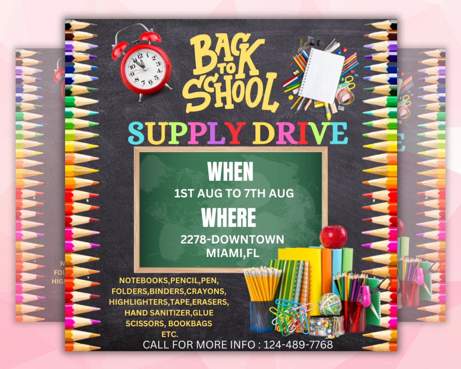 Back to School Flyer, Back to School Special Flyer, Back to School ...