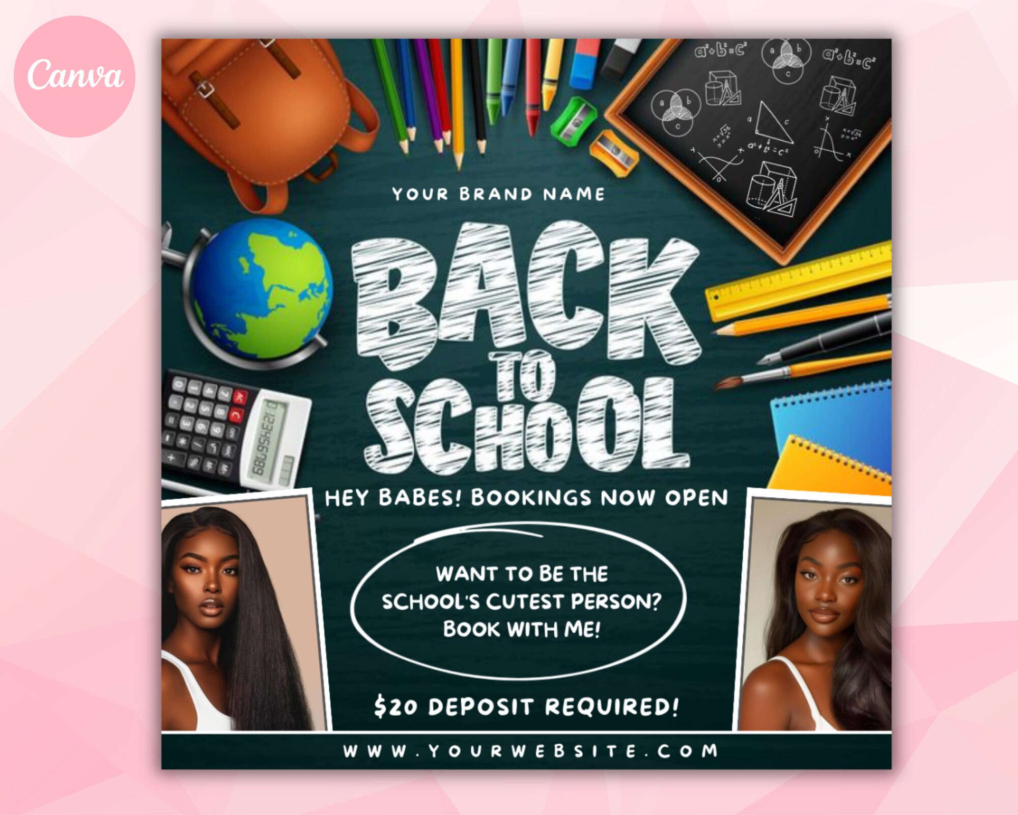 Back to School Flyer, Back to School Special Deal Flyer, Back to School ...