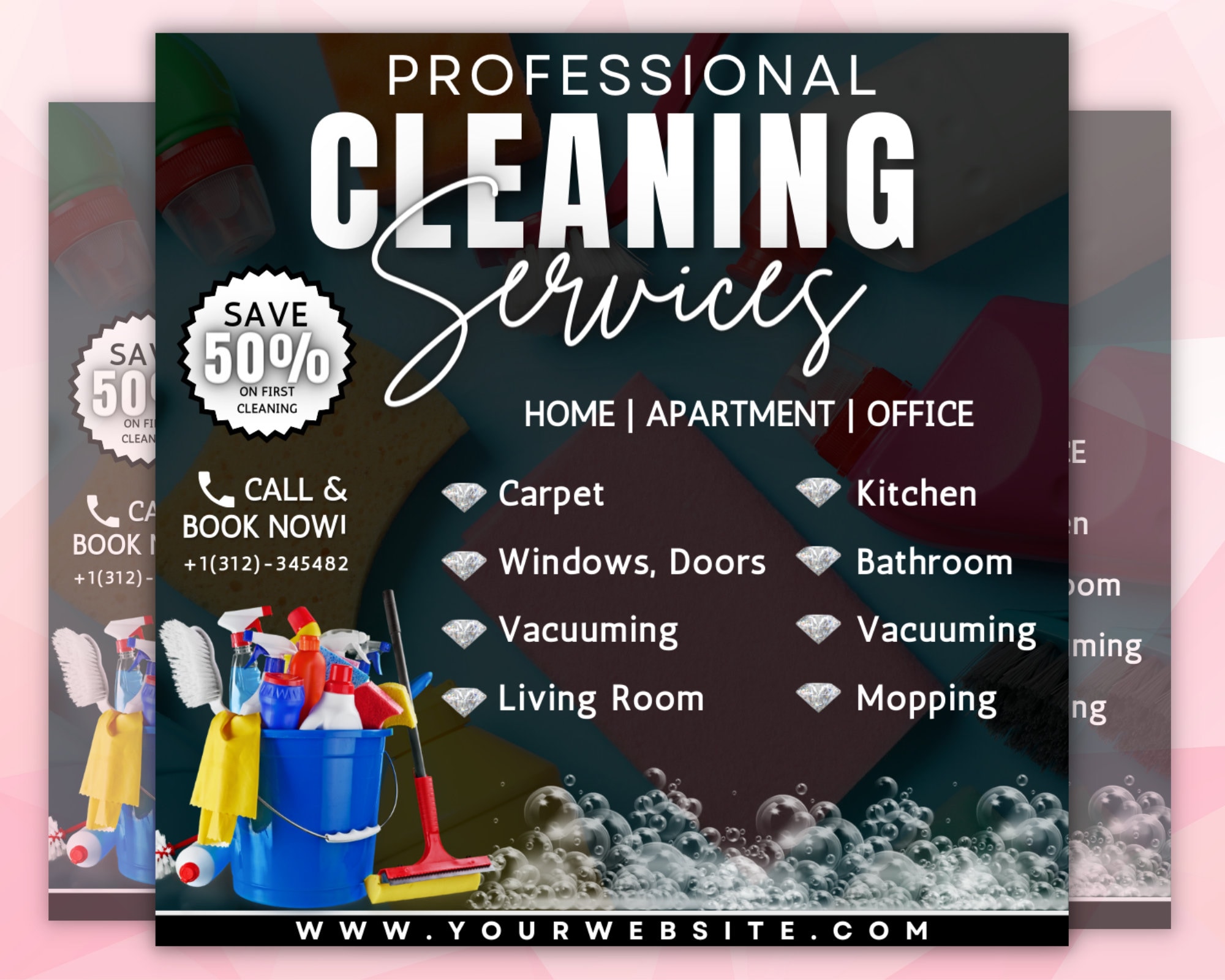Cleaning Flyer, Cleaning Service Flyer, Cleaning Flyer Advertisement ...