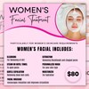 Men's Facial Specials Flyer, Facial Flyer, Facial Treatment Flyer ...