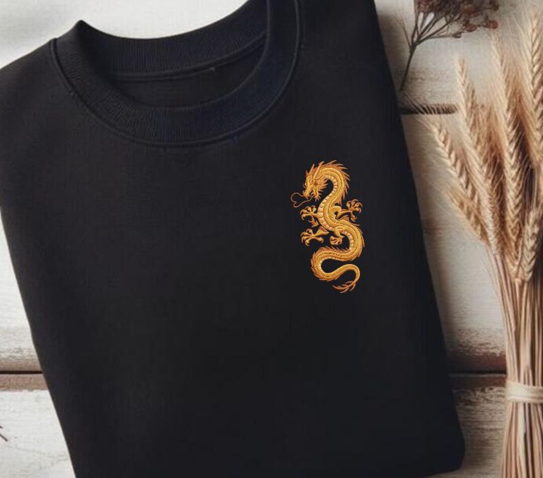 Dragon Machine Embroidery Design Dragon Embroidery Files - Etsy