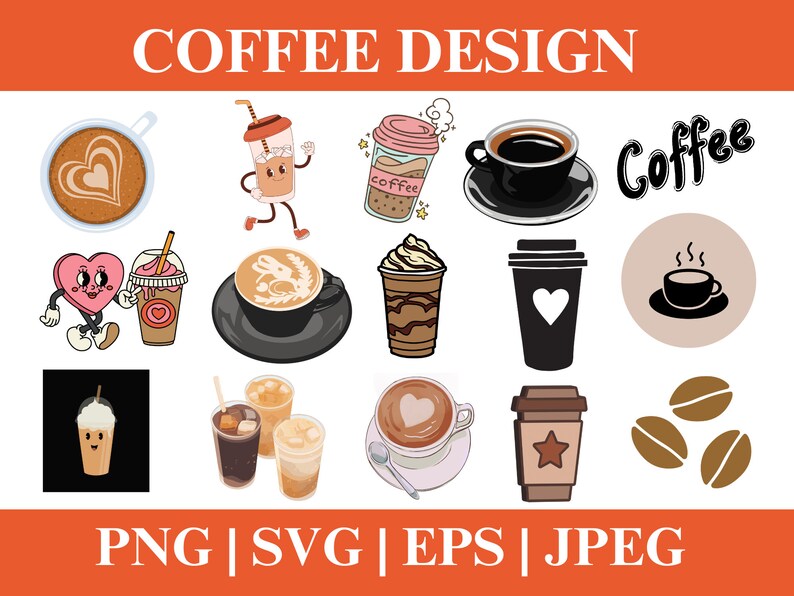 Coffee, Coffee SVG, Coffee PNG, Coffee Clipart, Coffee Cup Svg, Coffee ...