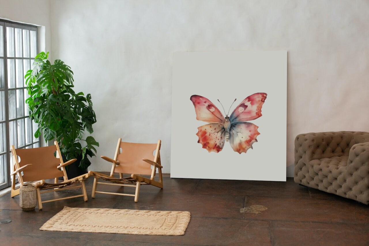 Pink Butterflies Svgs Bundle, Pink Floral Butterfly Svg, Butterfly ...