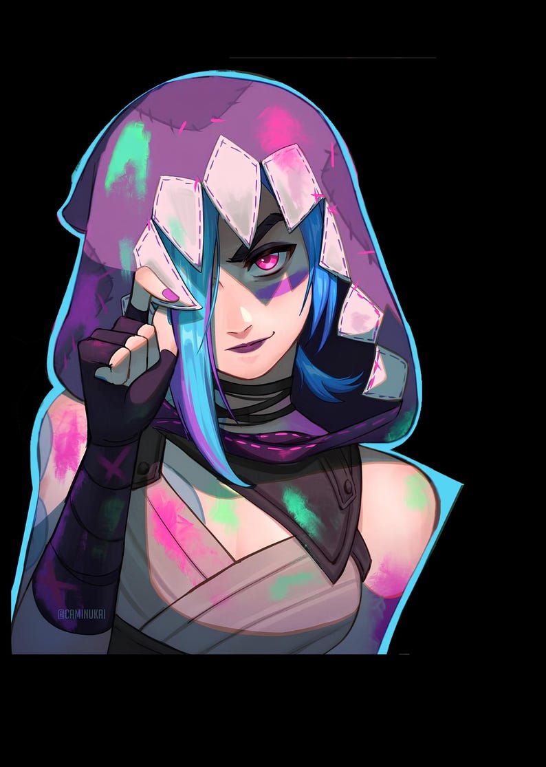 Jinx Arcane Png, Gaming Png, LOL Png, Video Game Png, Moba Game Png ...