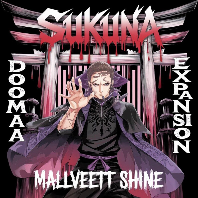 Sukuna Streetwear PNG / Sukuna Jjk Anime Svg/ God of Demons Svg/ Anime ...