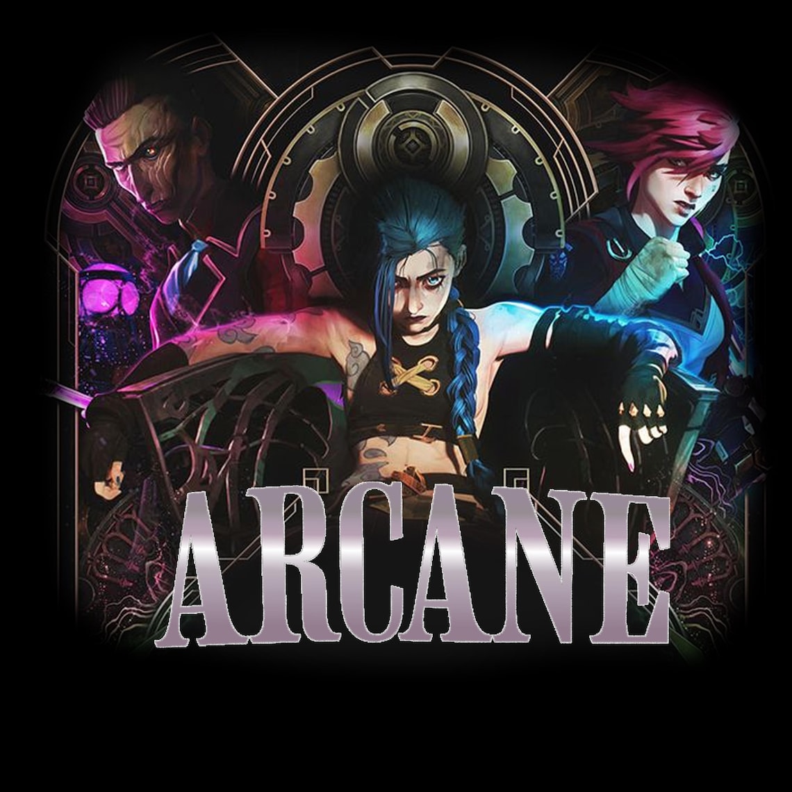 Jinx Arcane Png, Gaming Png, LOL Png, Video Game Png, Moba Game Png ...