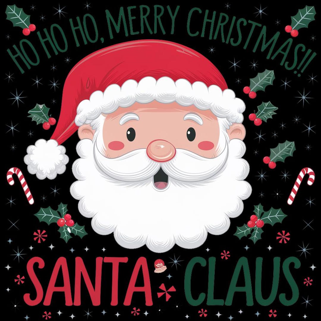 Merry Christmas, Santa Png,santa Ho Ho Ho Png, Ho Ho Ho Png, Santa ...