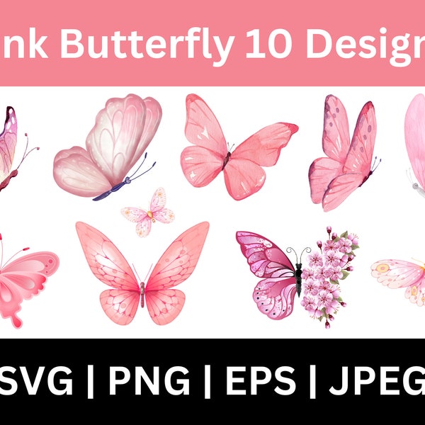Butterfly Svg - Etsy