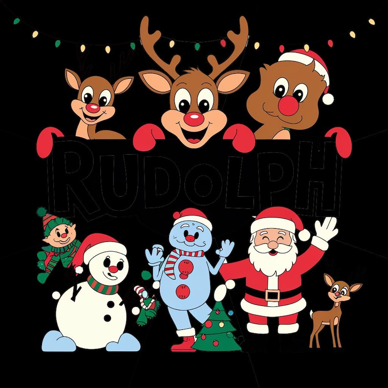 Rudolph Png, Clarice Png, Yukon Cornelius, Sam the Snowman Svg, Hermey ...