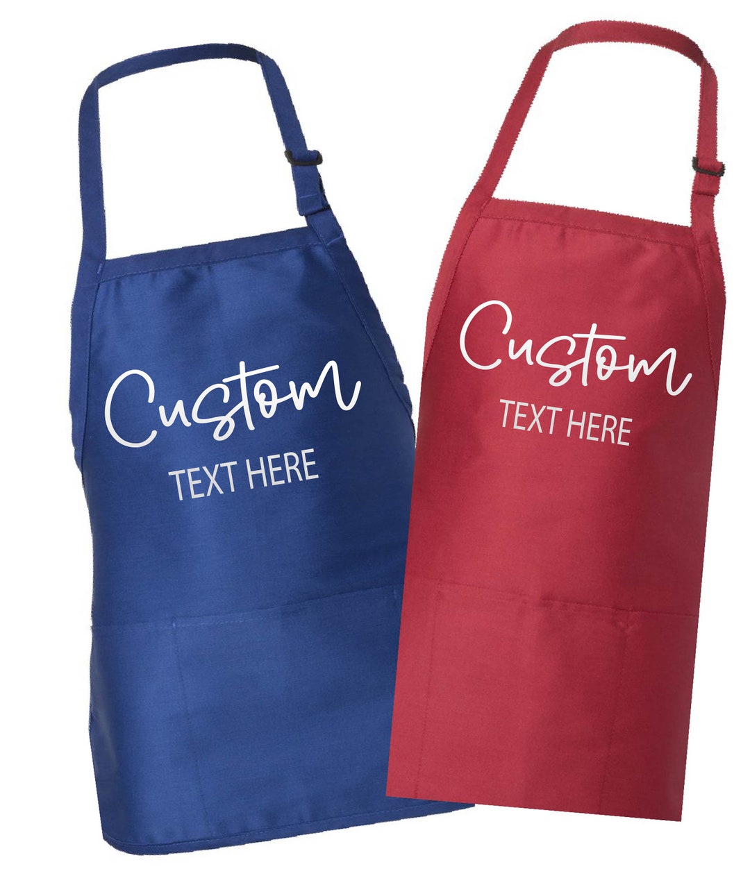 Custom Apron,custom Text Apron,cute Apron Gift - Etsy