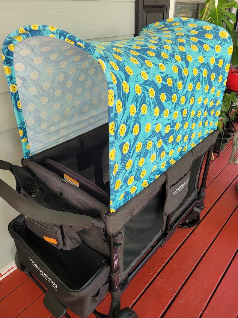 Smiley Wonderfold Wagon Canopy W4 - Etsy
