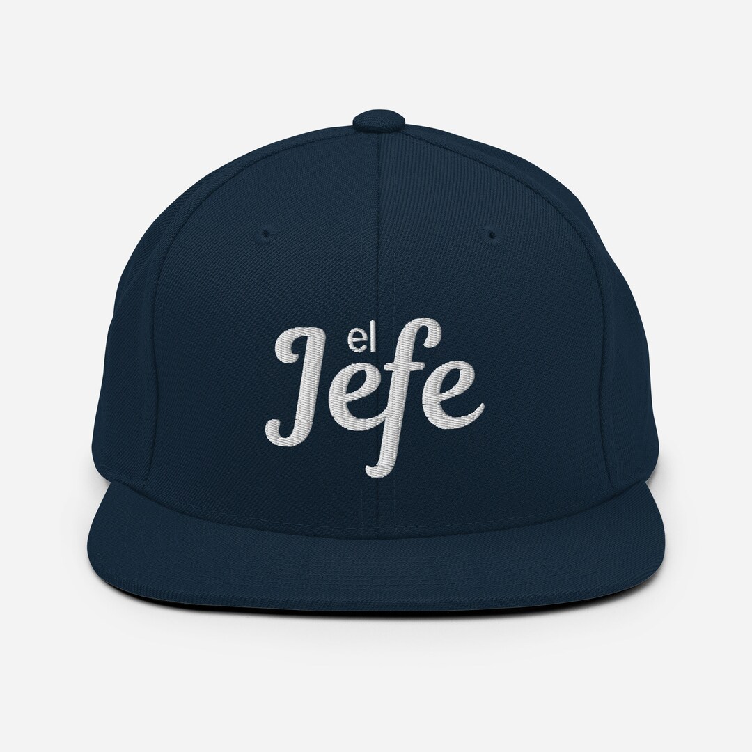 El Jefe Snapback Hat - Etsy