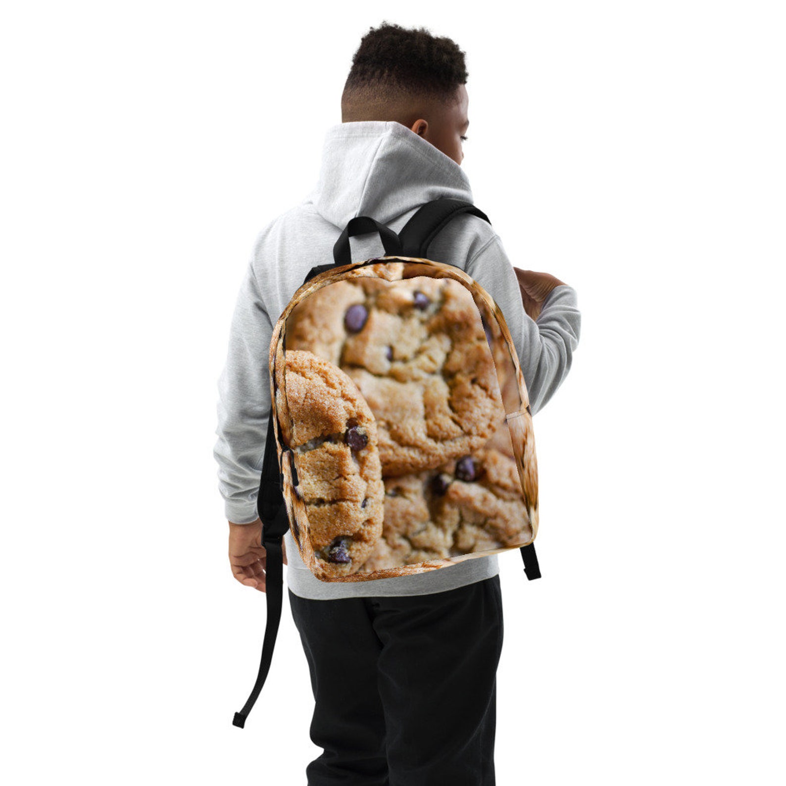 Minimalist Chocolate Chip Cookie Backpack - Etsy