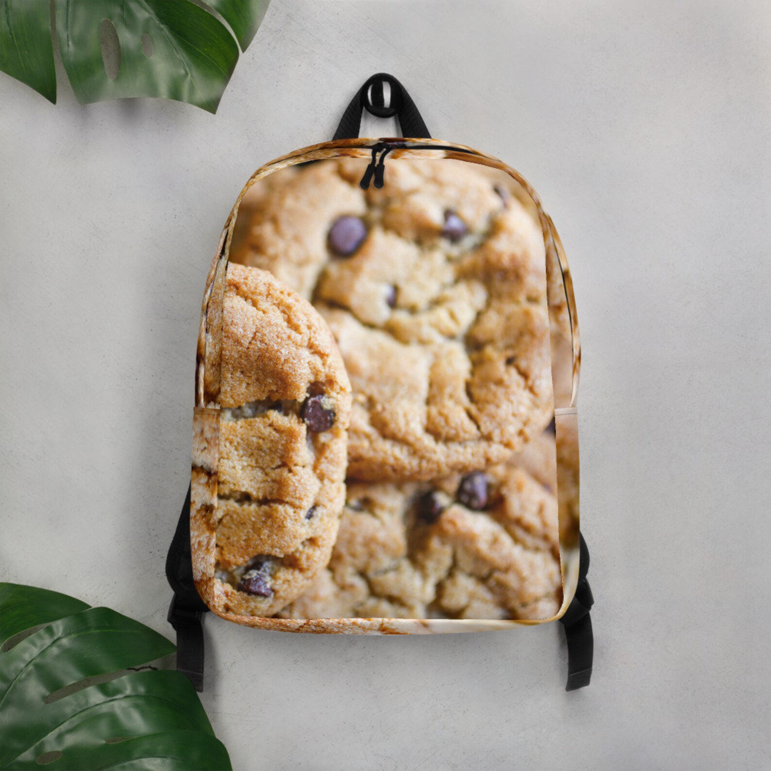 Minimalist Chocolate Chip Cookie Backpack - Etsy