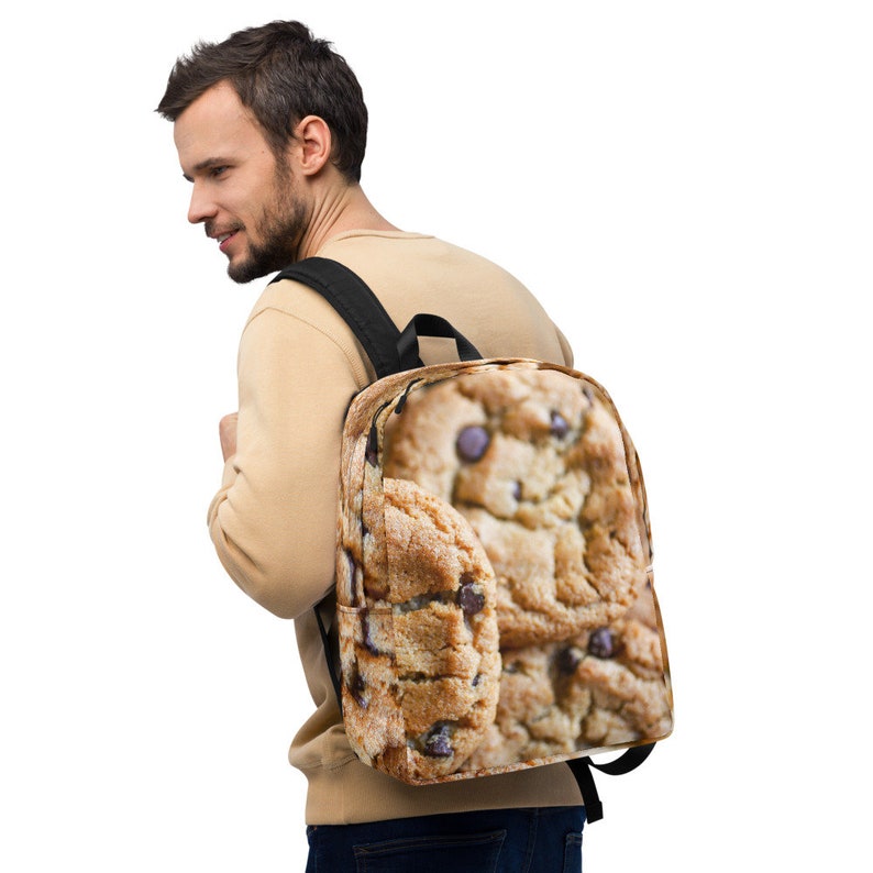 Minimalist Chocolate Chip Cookie Backpack - Etsy