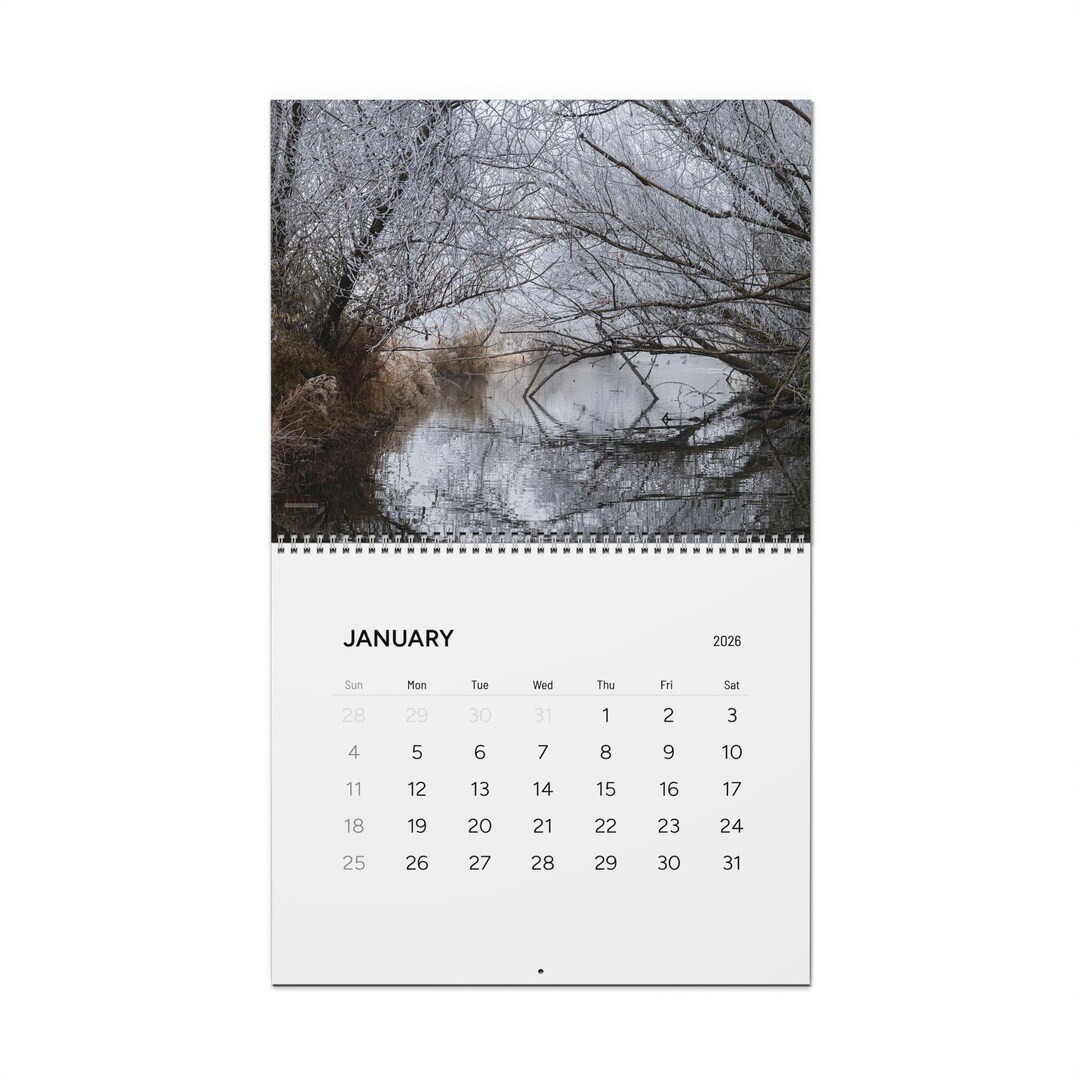 Nature Wall Calendar 2026, Landscape Photo Calendar, Scenic Yearly ...