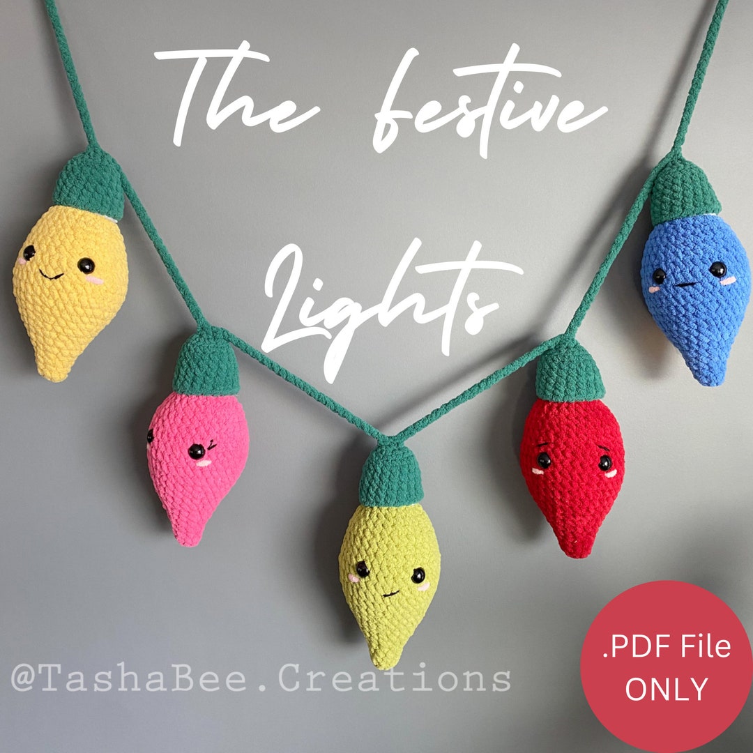 The Festive Lights CROCHET PATTERN - Etsy