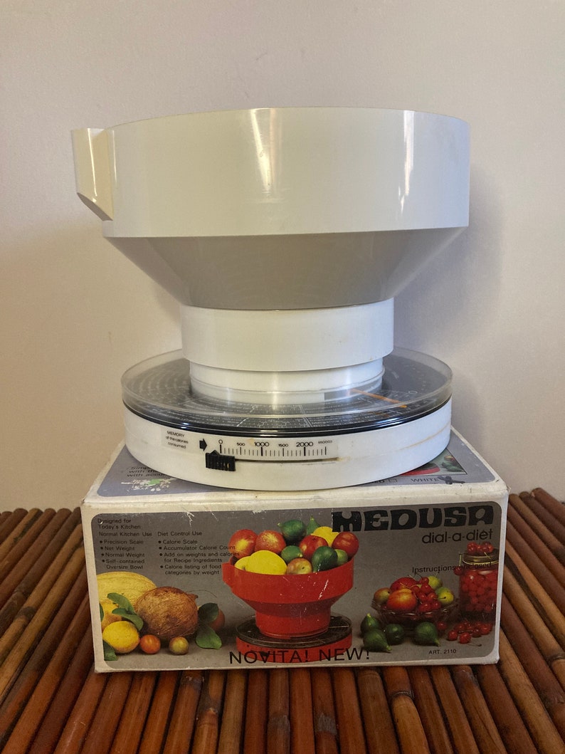 Medusa Dial-a-diet Kitchen Scale - Etsy