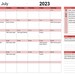 Monthly Editable Calendar | Google Sheets Spreadsheet | Digital ...