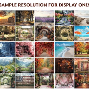 Variety Bundle Digital Backgrounds Photography Backdrops, Studio ...