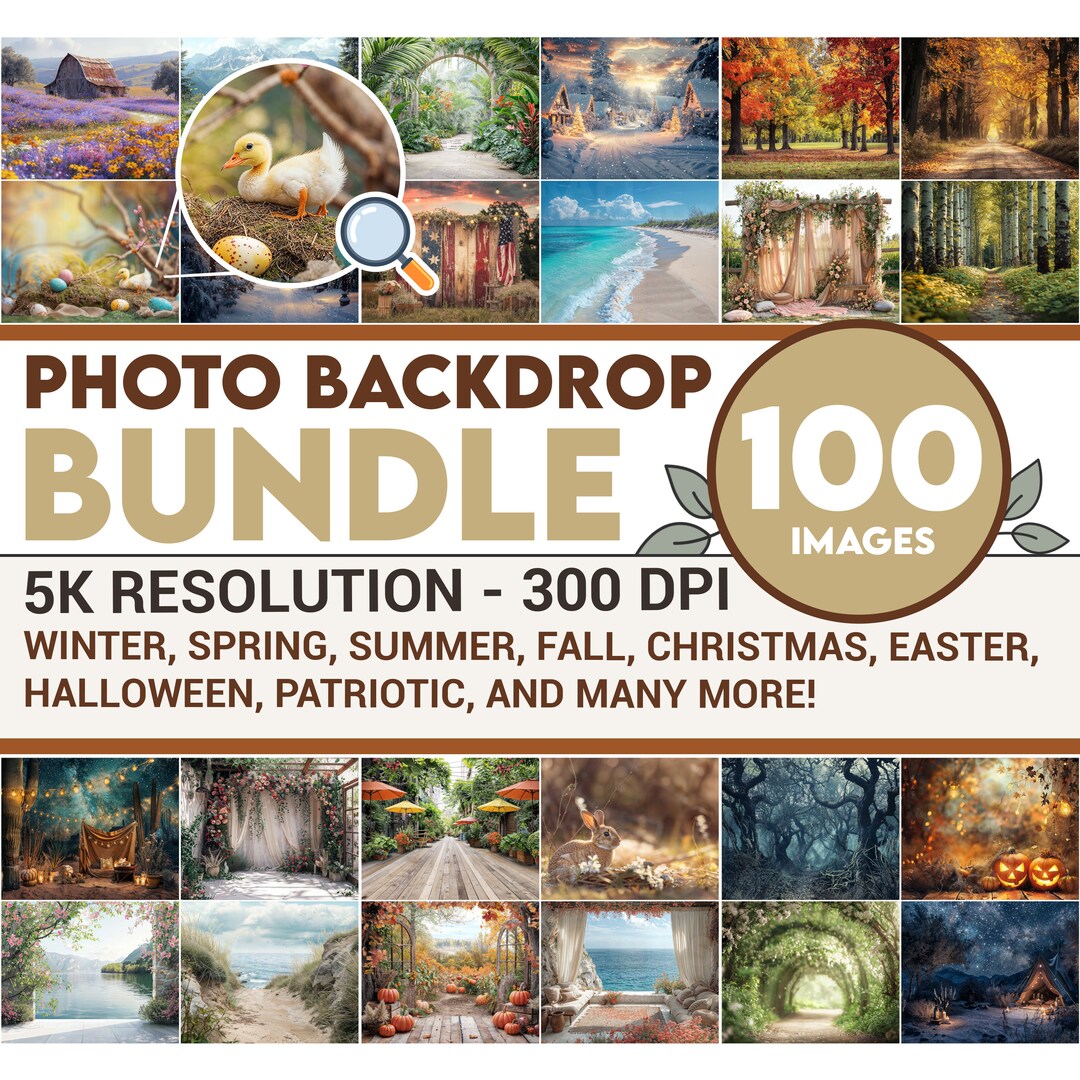 Variety Bundle Digital Backgrounds Photography Backdrops, Studio ...