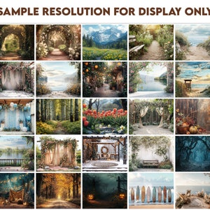 Variety Bundle Digital Backgrounds Photography Backdrops, Studio ...