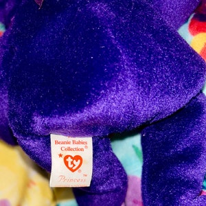 Original 1997 Princess Diana Bear Beanie Baby - Etsy