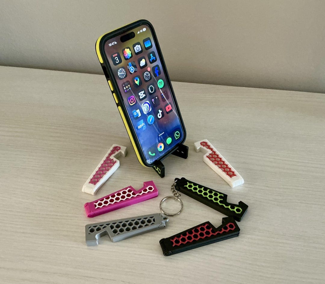 Keychain Phone Stand STL - Etsy
