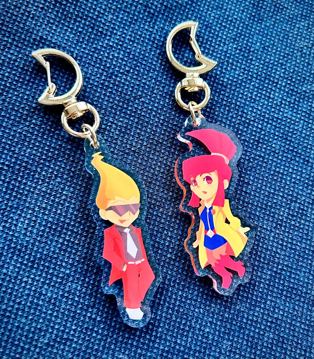Ghost Trick: Phantom Detective 2.5" Chibi Acrylic Charms - Etsy