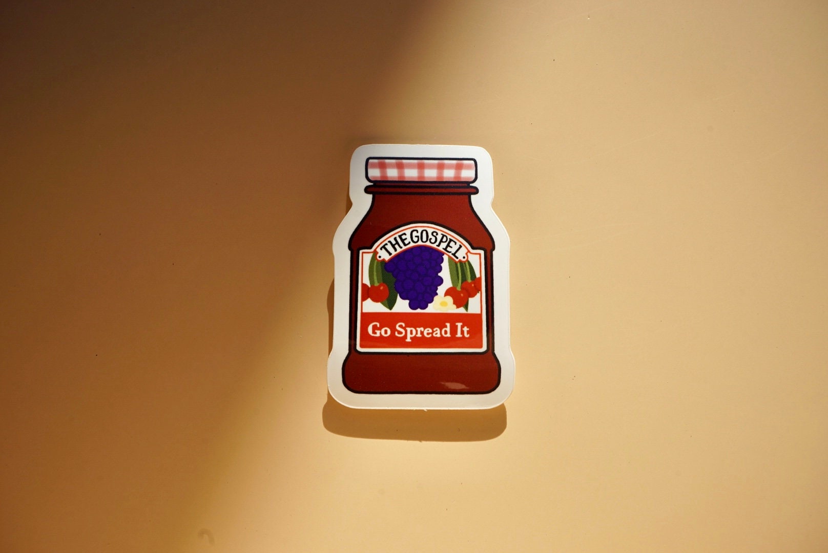 Christian Gospel Jelly Sticker go Spread It - Etsy