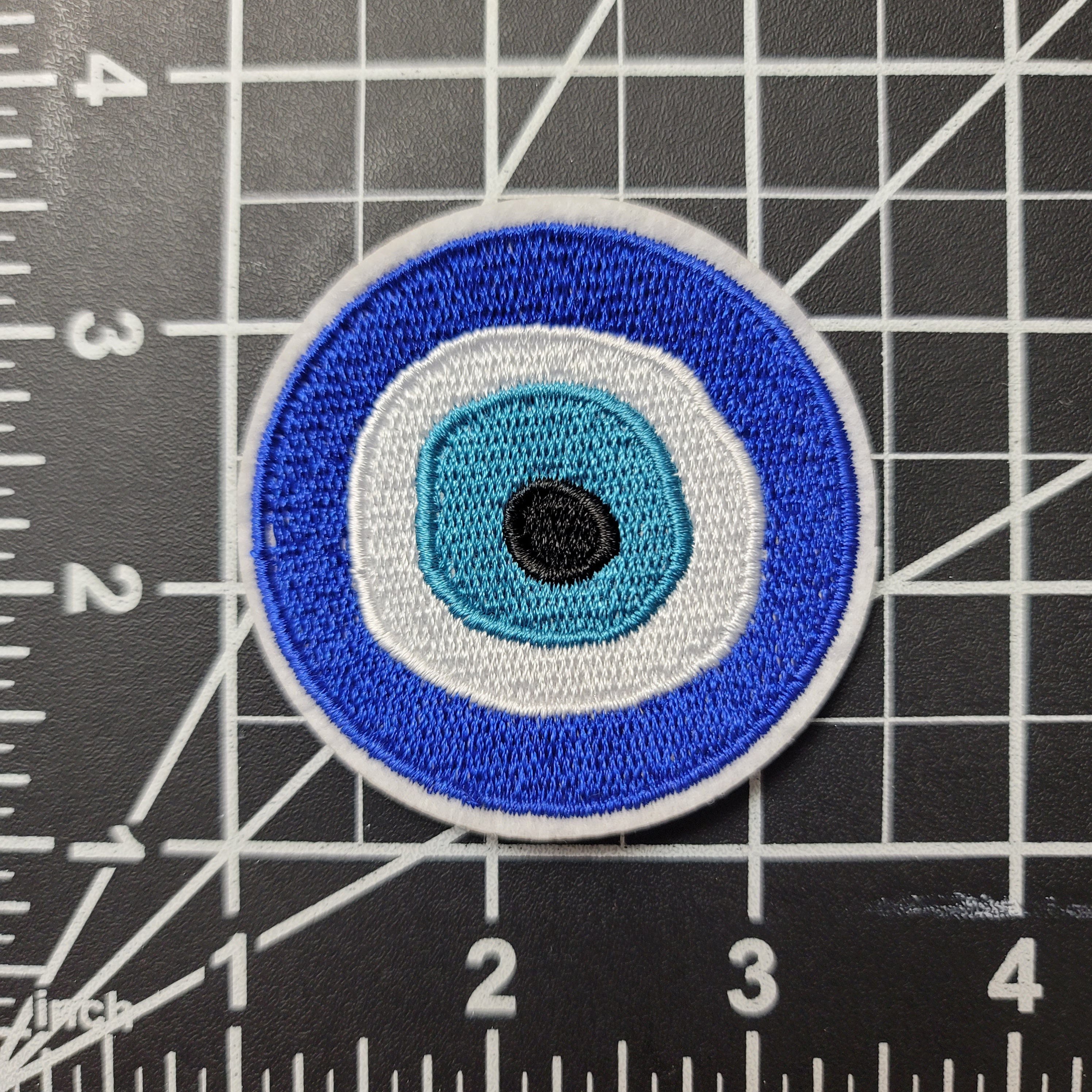 Evil Eye Patch Good Luck Embroidered Patch on Clothing. - Etsy