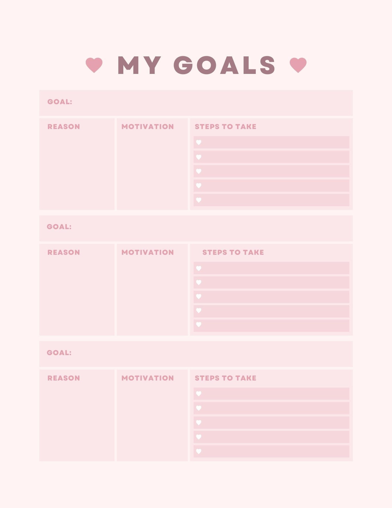 Digital Aesthetic Study Academic Planner, Focus on School and Goals ...