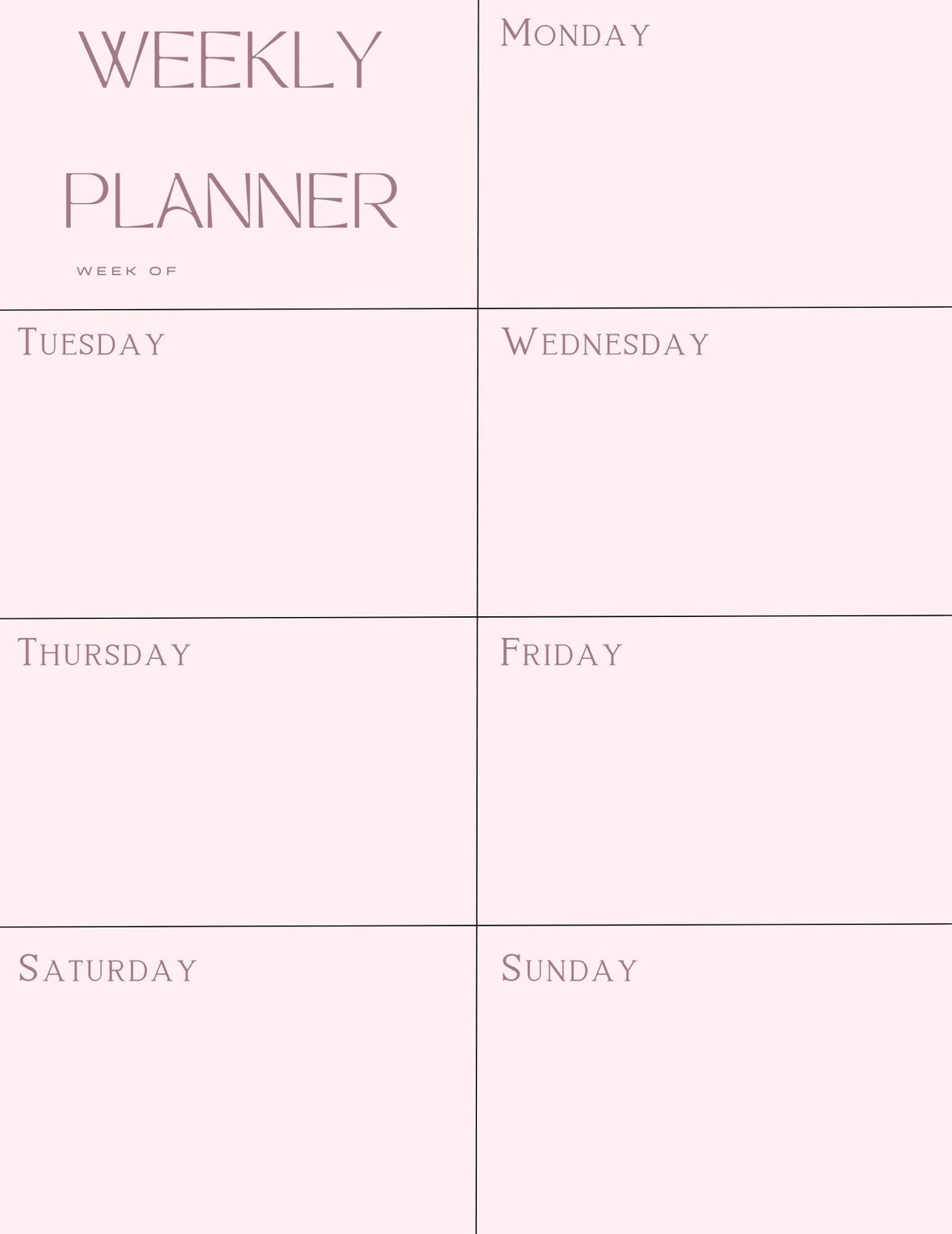 Digital Aesthetic Study Academic Planner, Focus on School and Goals ...