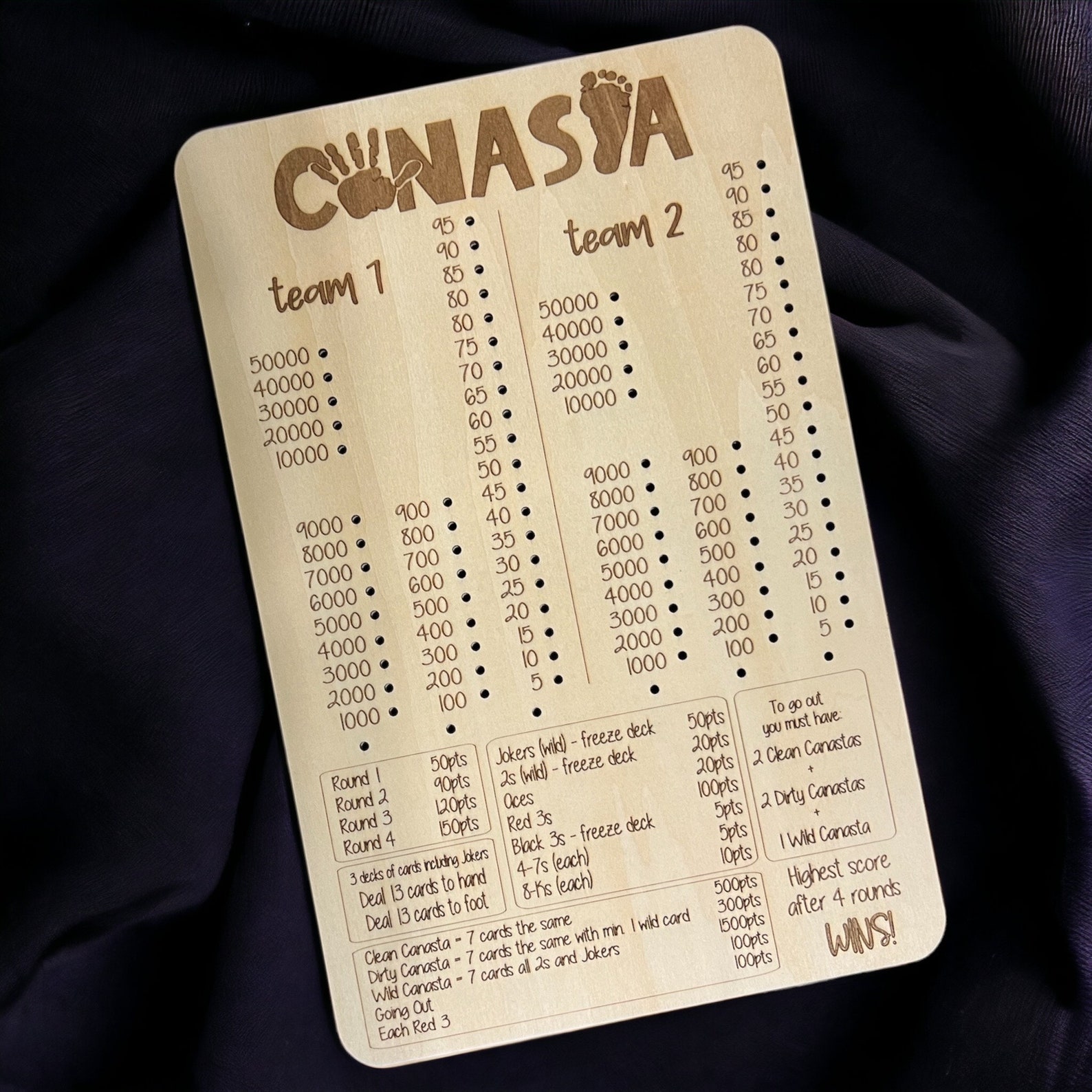 Canasta | Hand and Foot Canasta | Card Game | Family Time | Game Night ...